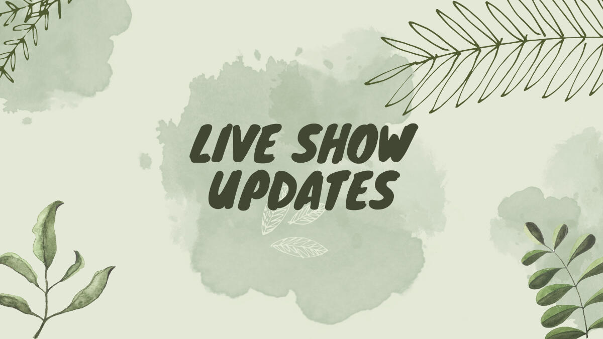 Live Show Updates